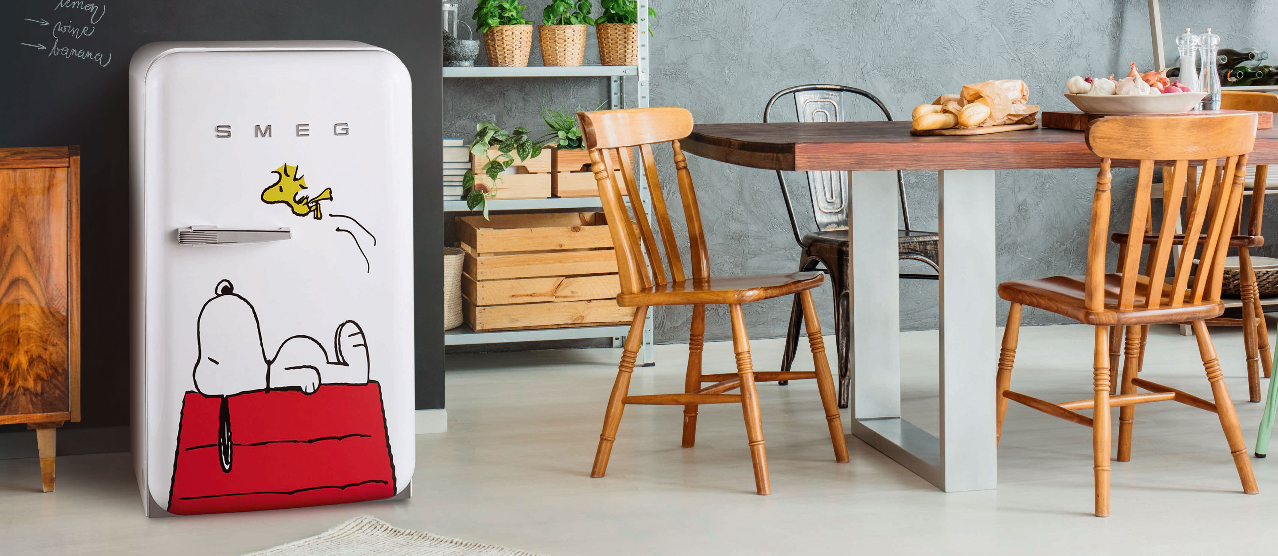 Smeg’s limited-edition designer Snoopy fridge is the cutest appliance ...