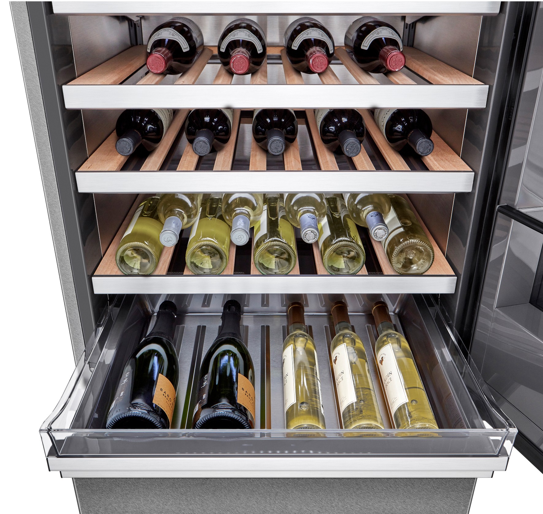 This LG Signature Wine Cellar is giving us chills, it’s the ultimate ...
