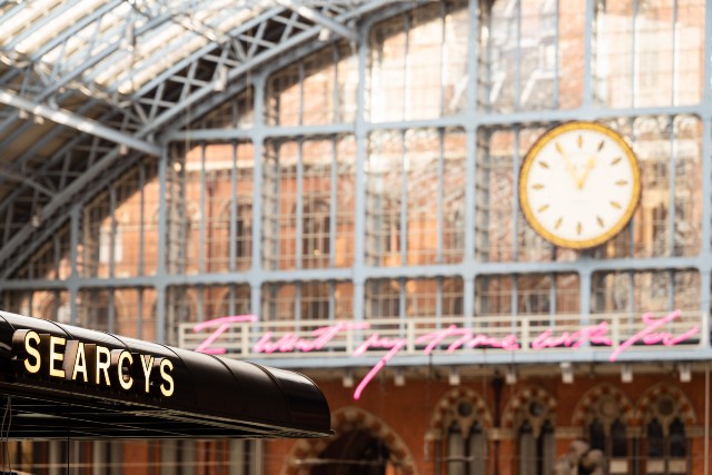 Press for champagne! Newly transformed St Pancras Champagne Bar by ...