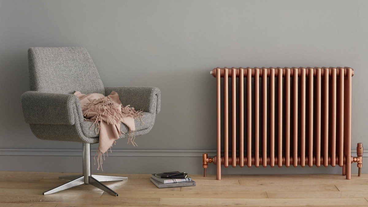 Bisque Rose Copper and Rustique radiators add extra style to best ...