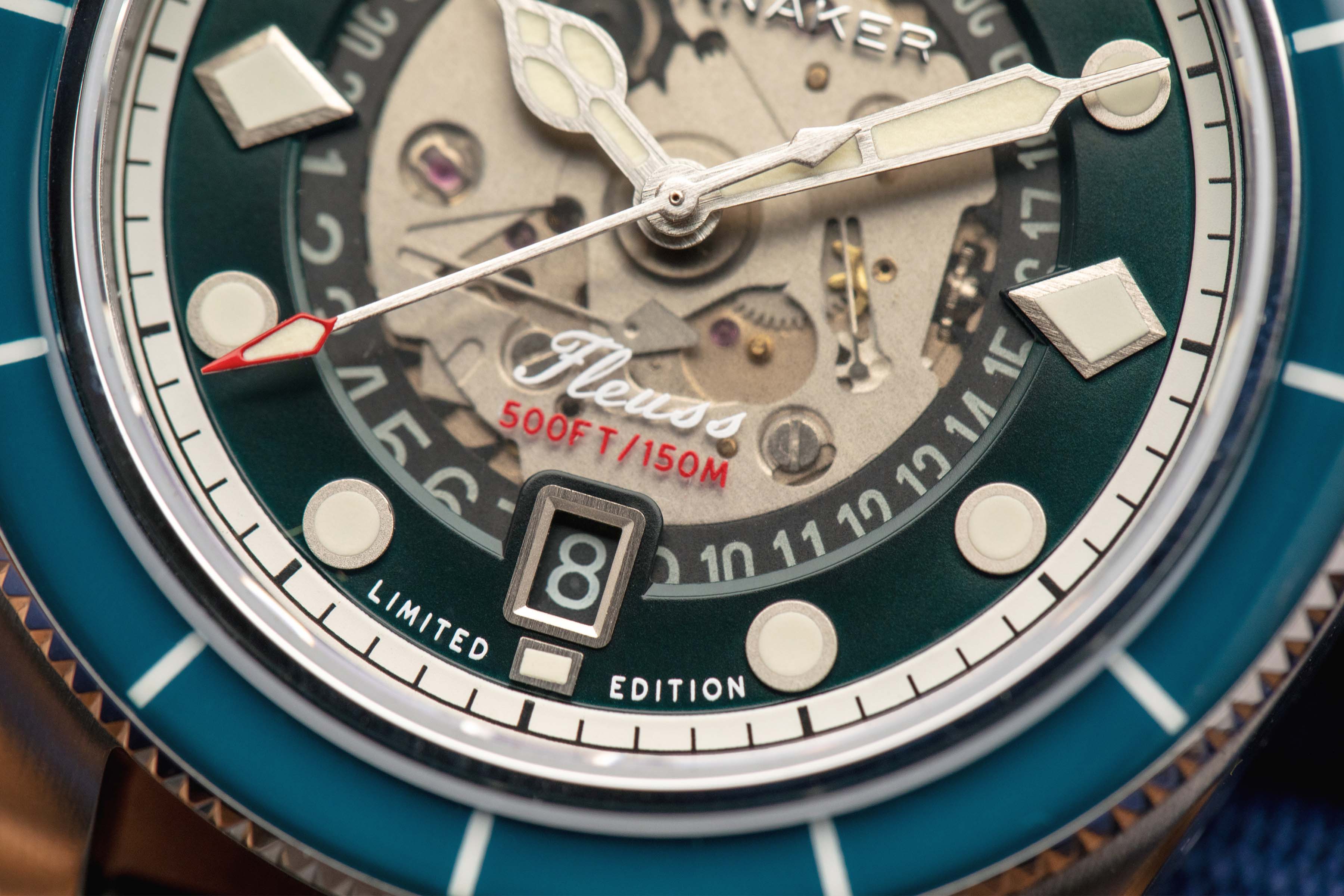 Spinnaker Fleuss Automatic Marlborough Limited Edition watch an homage ...