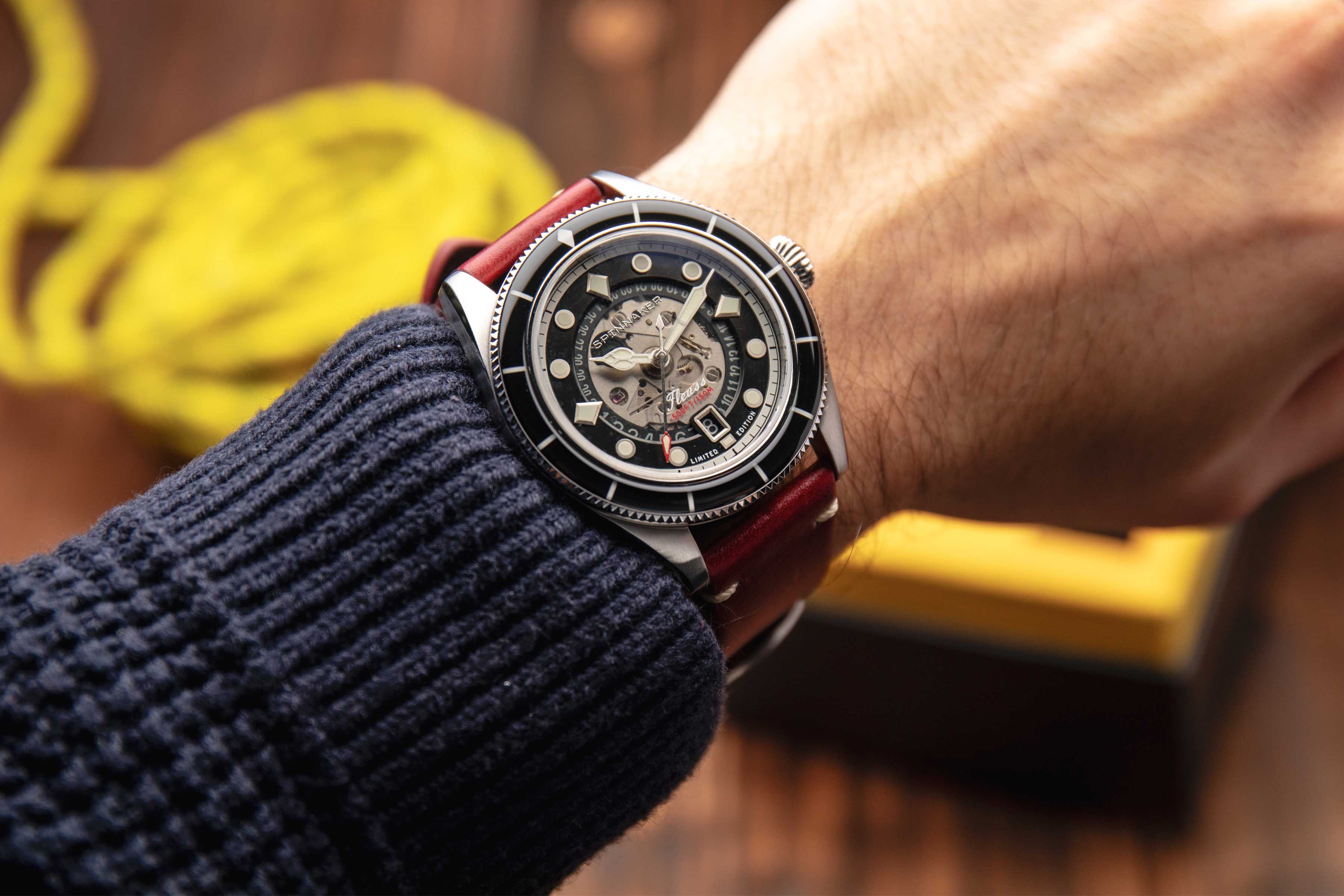 Spinnaker Fleuss Automatic Marlborough Limited Edition watch an homage ...