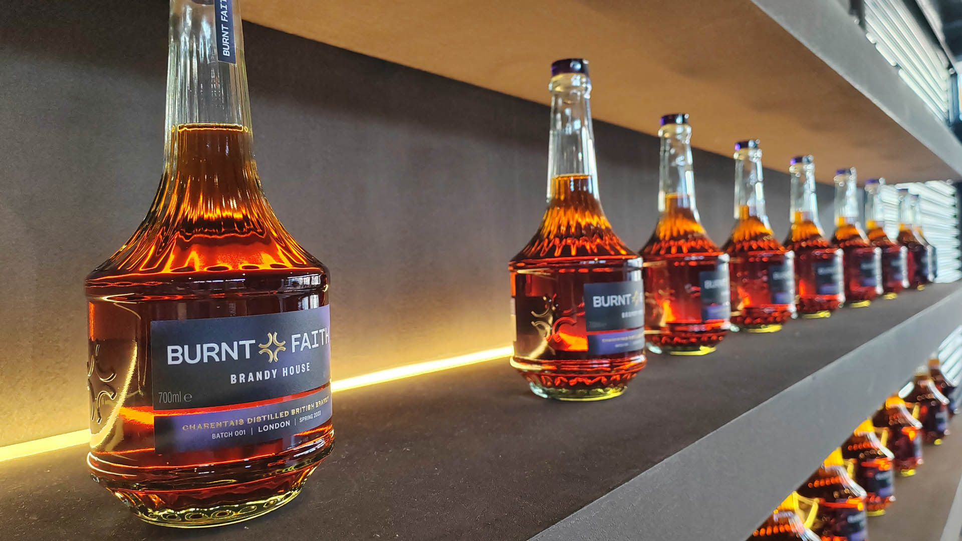 Burnt Faith brandy bottles – The Luxe Review