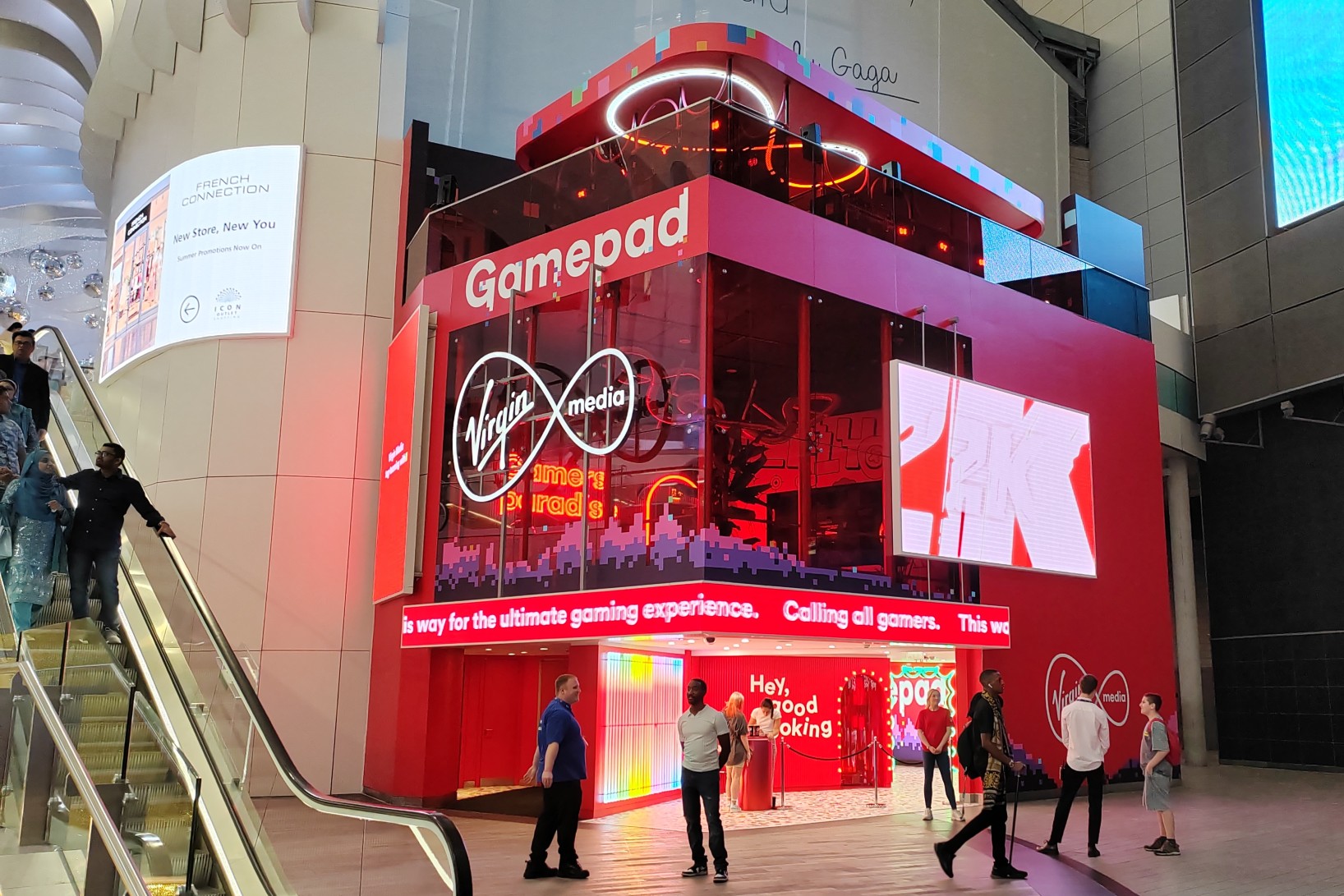 Virgin Media GamePad at The O2 is the ultimate free to use gaming haven ...