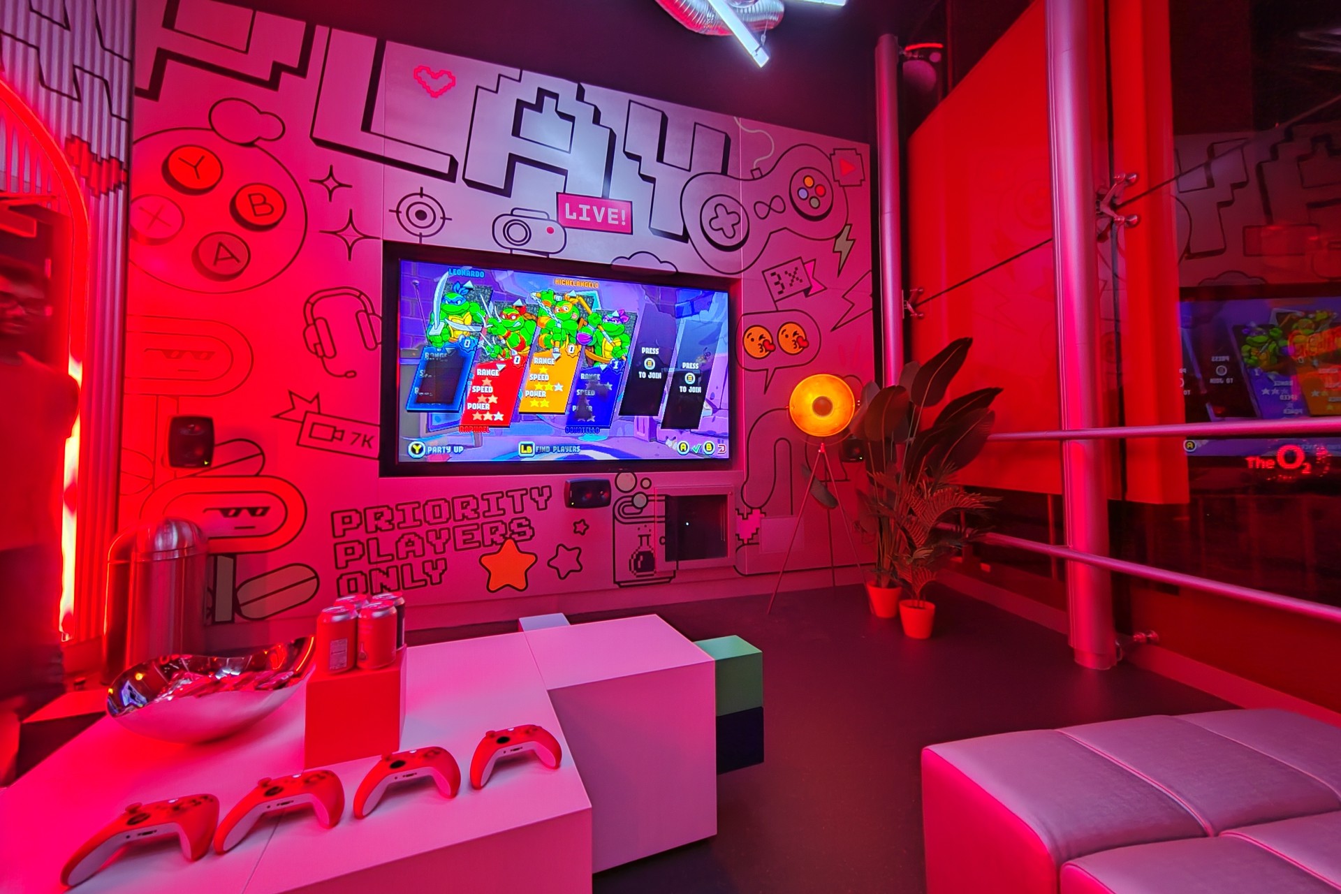 Virgin Media GamePad at The O2 is the ultimate free to use gaming haven ...