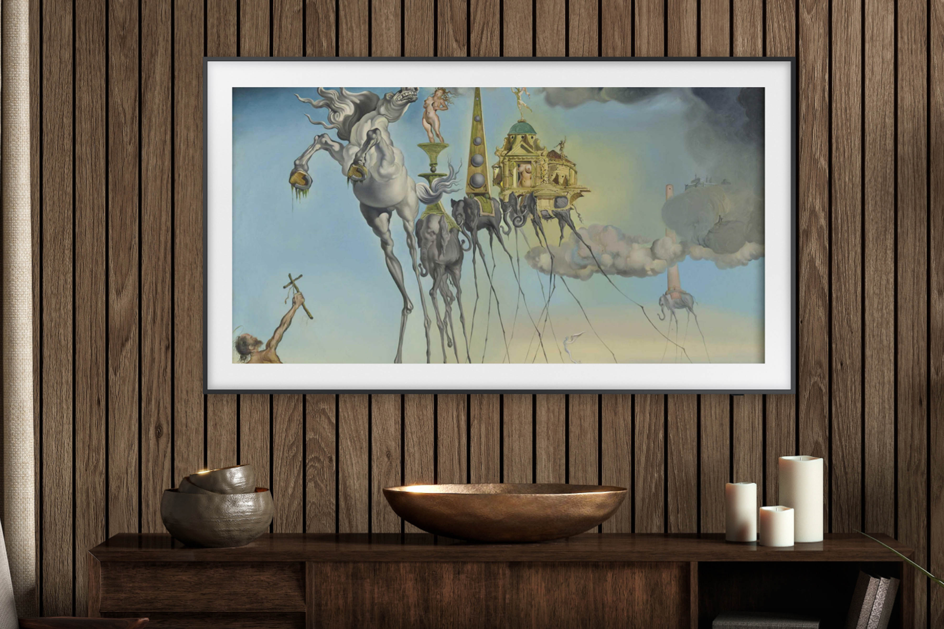 From canvas to screen: Samsung brings surrealist paintings of Salvador ...
