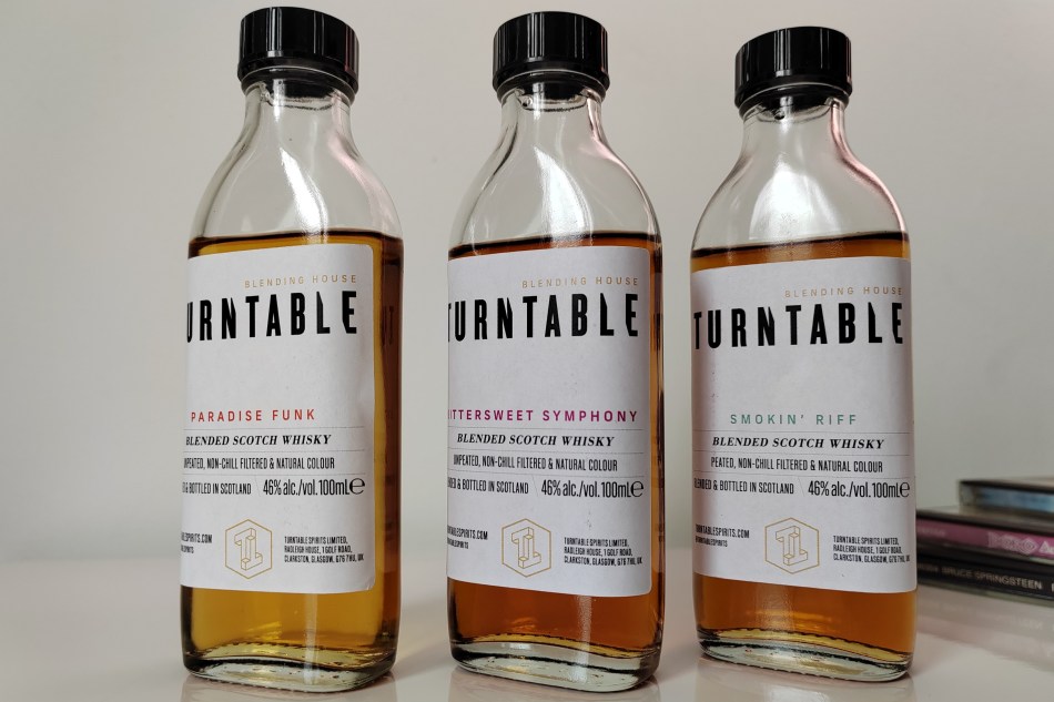 Top of the pots: Turntable blended Scotch whisky trio suit all musical ...