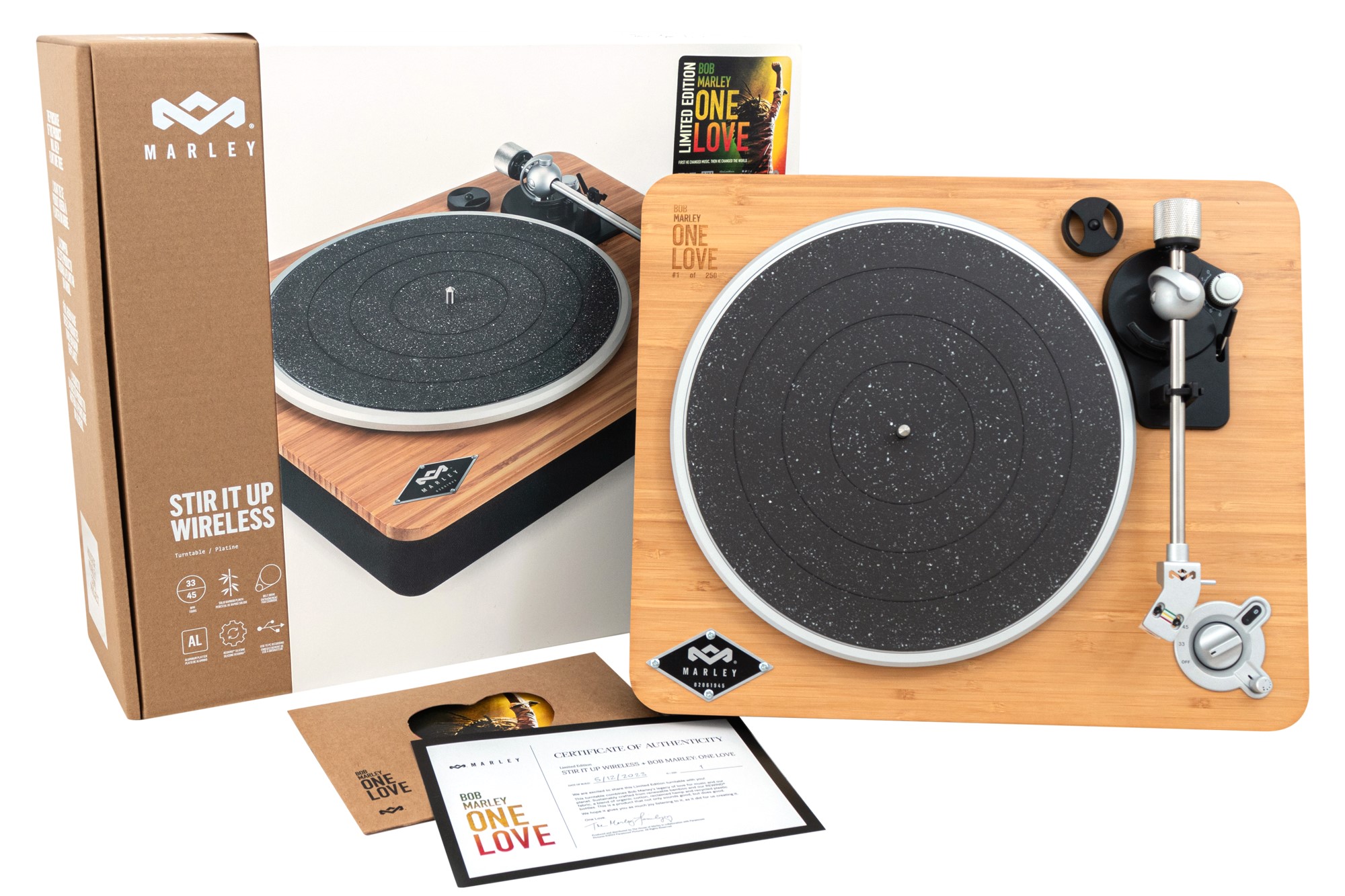 Bob Marley: One Love limited edition Bluetooth turntable stirs up the ...