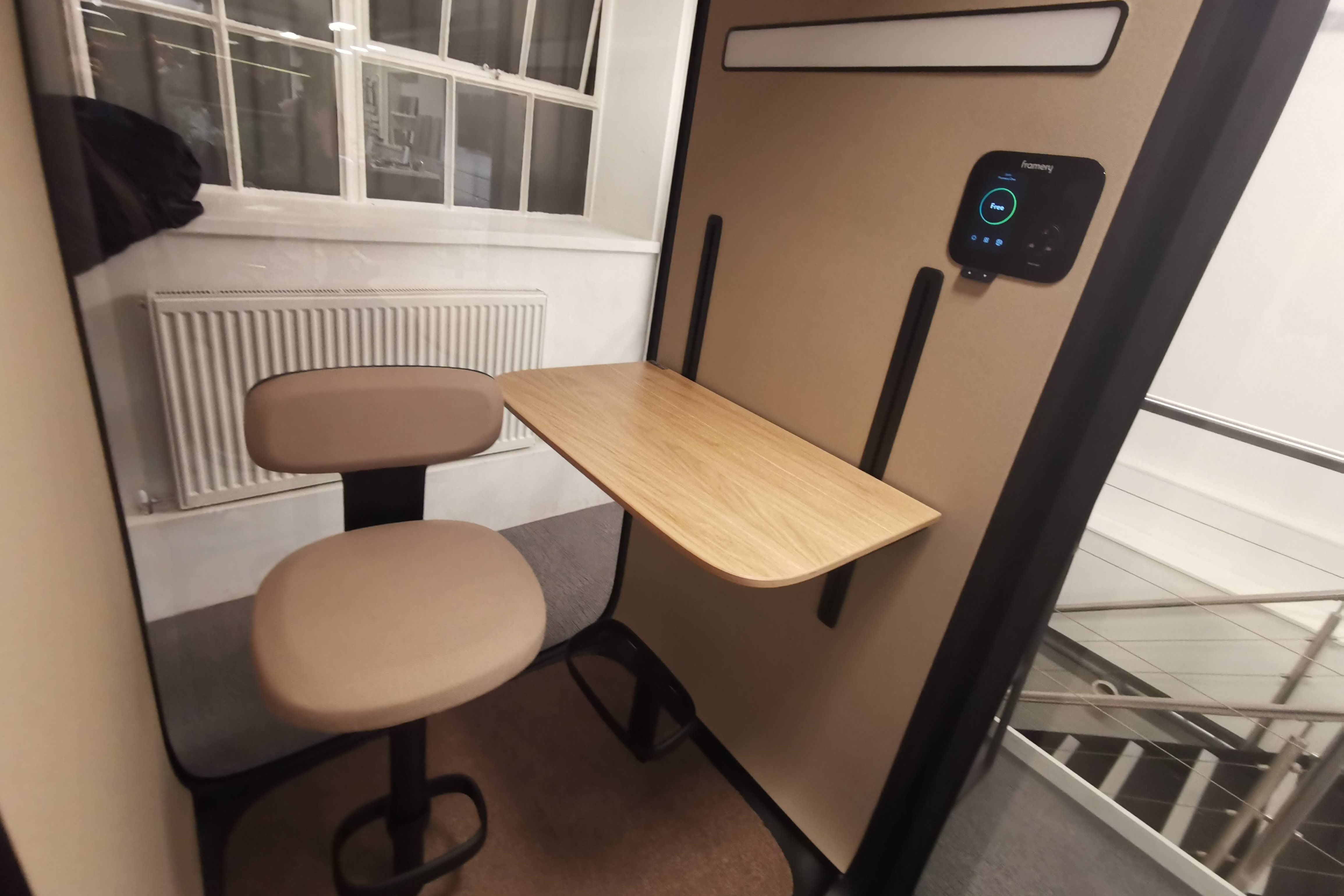 These futuristic Smart Pods from Finnish furniture specialist Framery ...