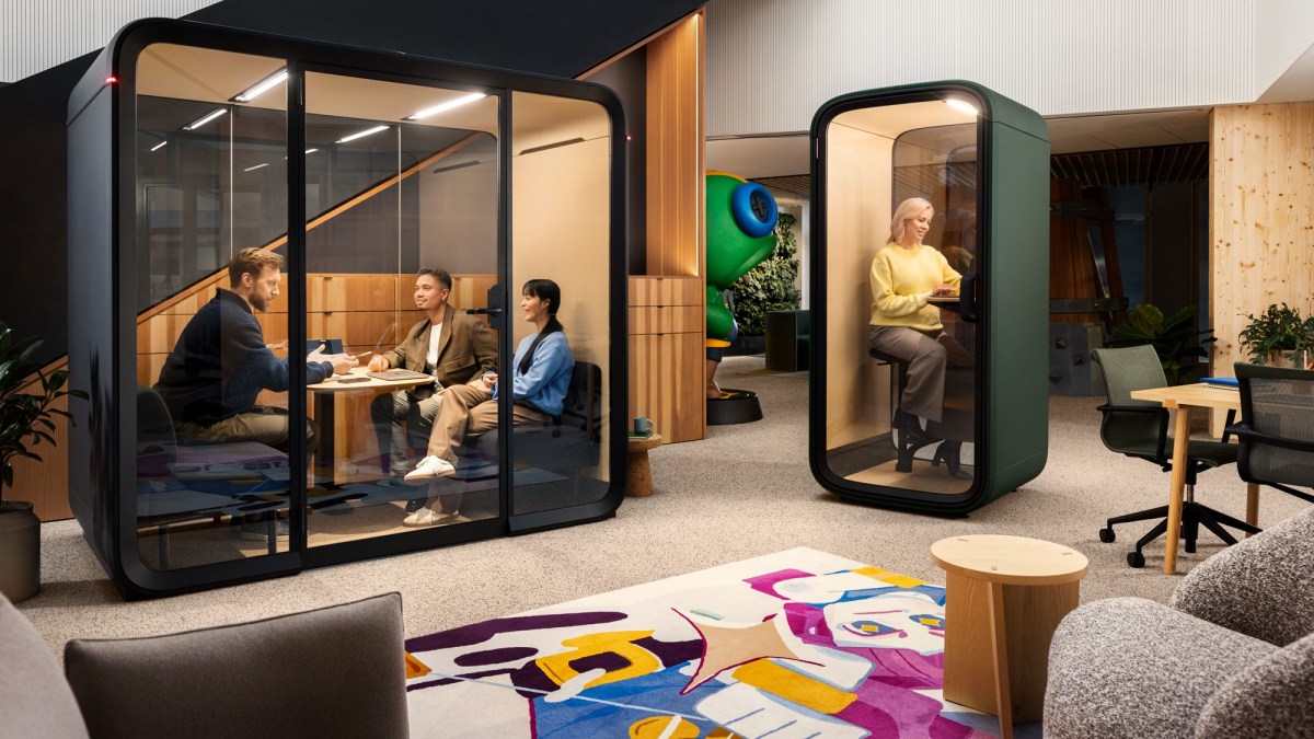 These futuristic Smart Pods from Finnish furniture specialist Framery ...