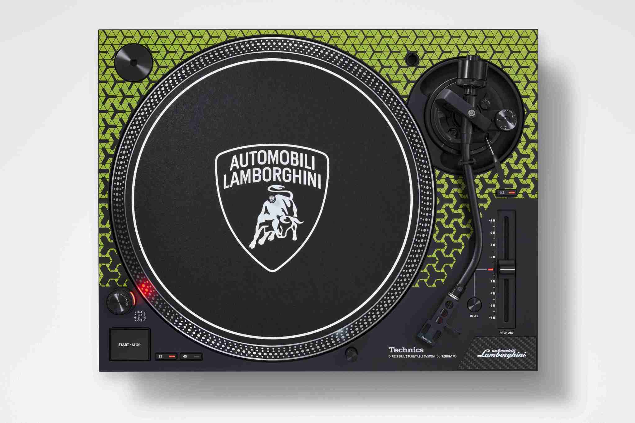 New Technics x Automobili Lamborghini vinyl turntable has us in a spin ...