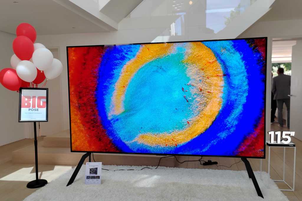 IMAX comes home: TCL 115-inch Mini LED monster is the biggest ...