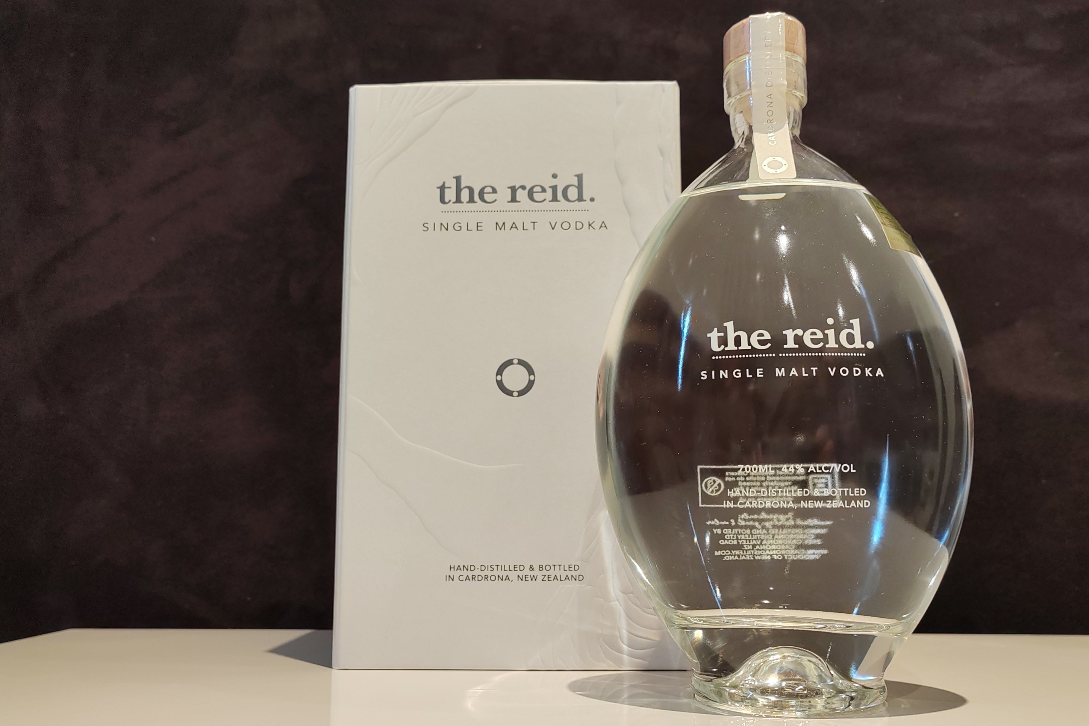 Discover the reid: hand-distilled New World single malt vodka with ...