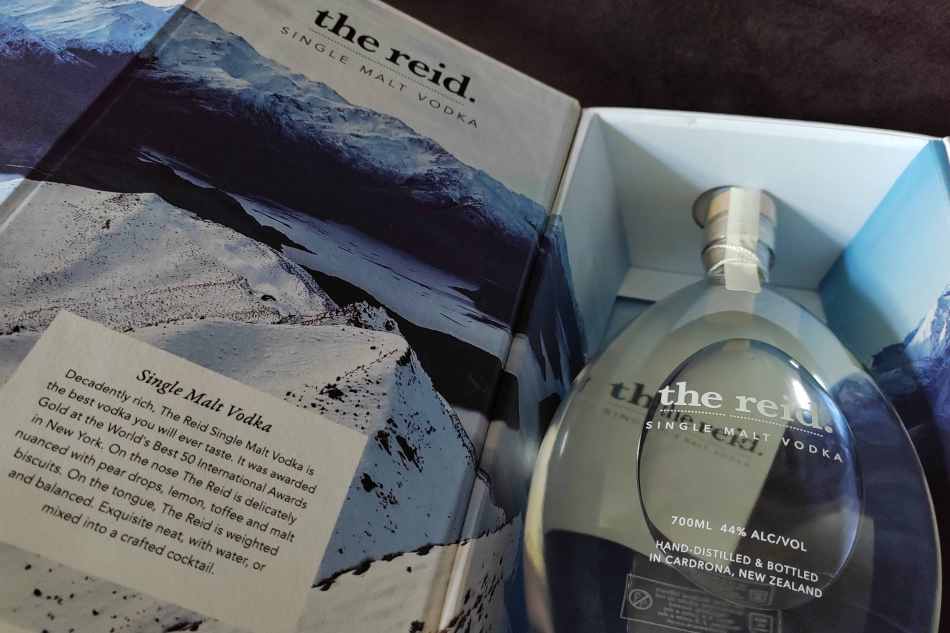 Discover the reid: hand-distilled New World single malt vodka with ...