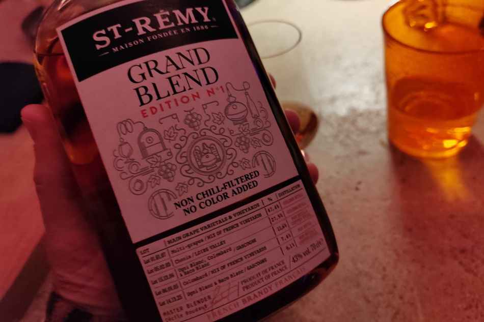 Opulent and complex, St-Rémy Grand Blend will change the way you think ...