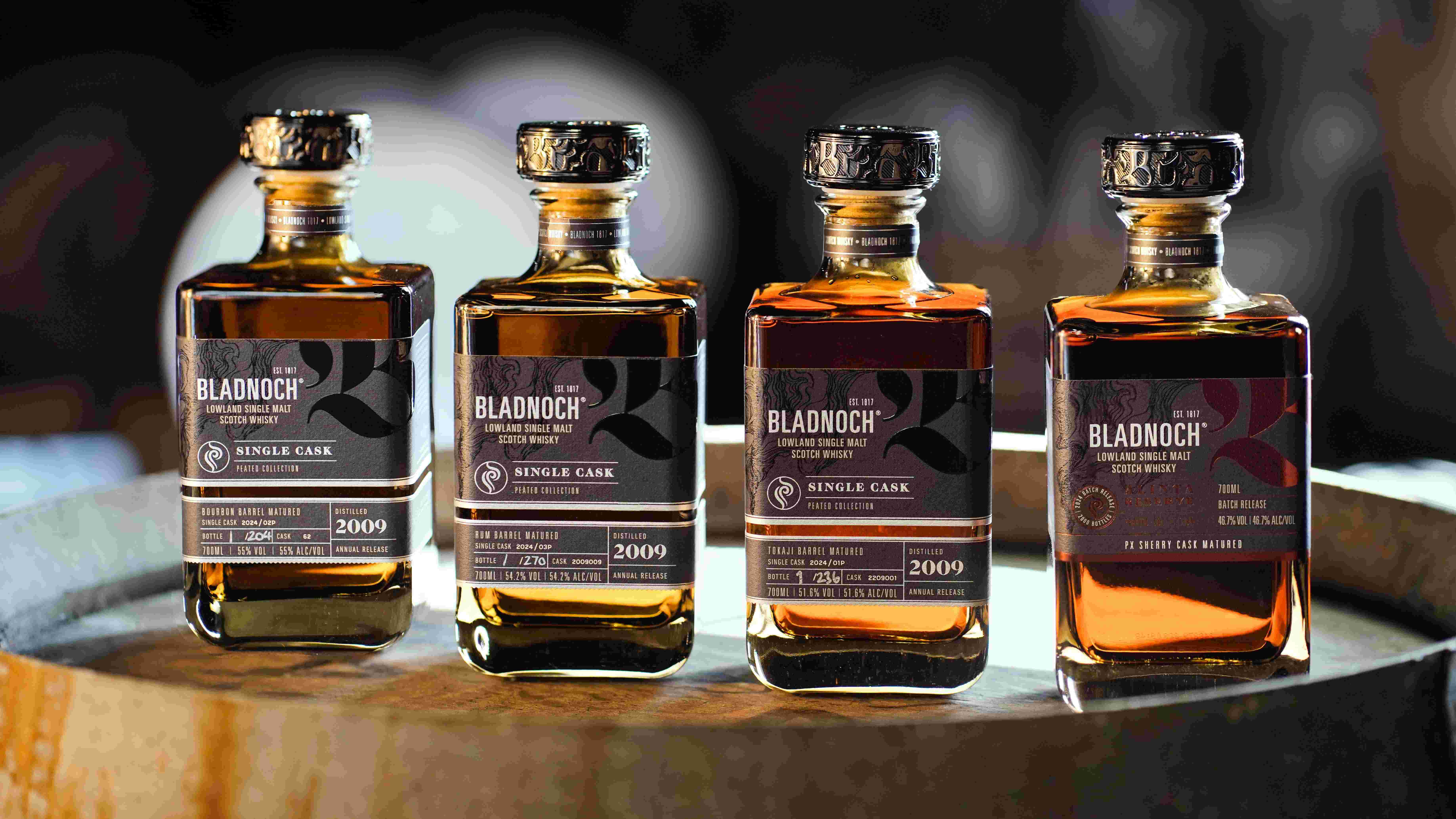 Rich, sweet and smoky: Bladnoch launches diverse 2024 peated whisky ...