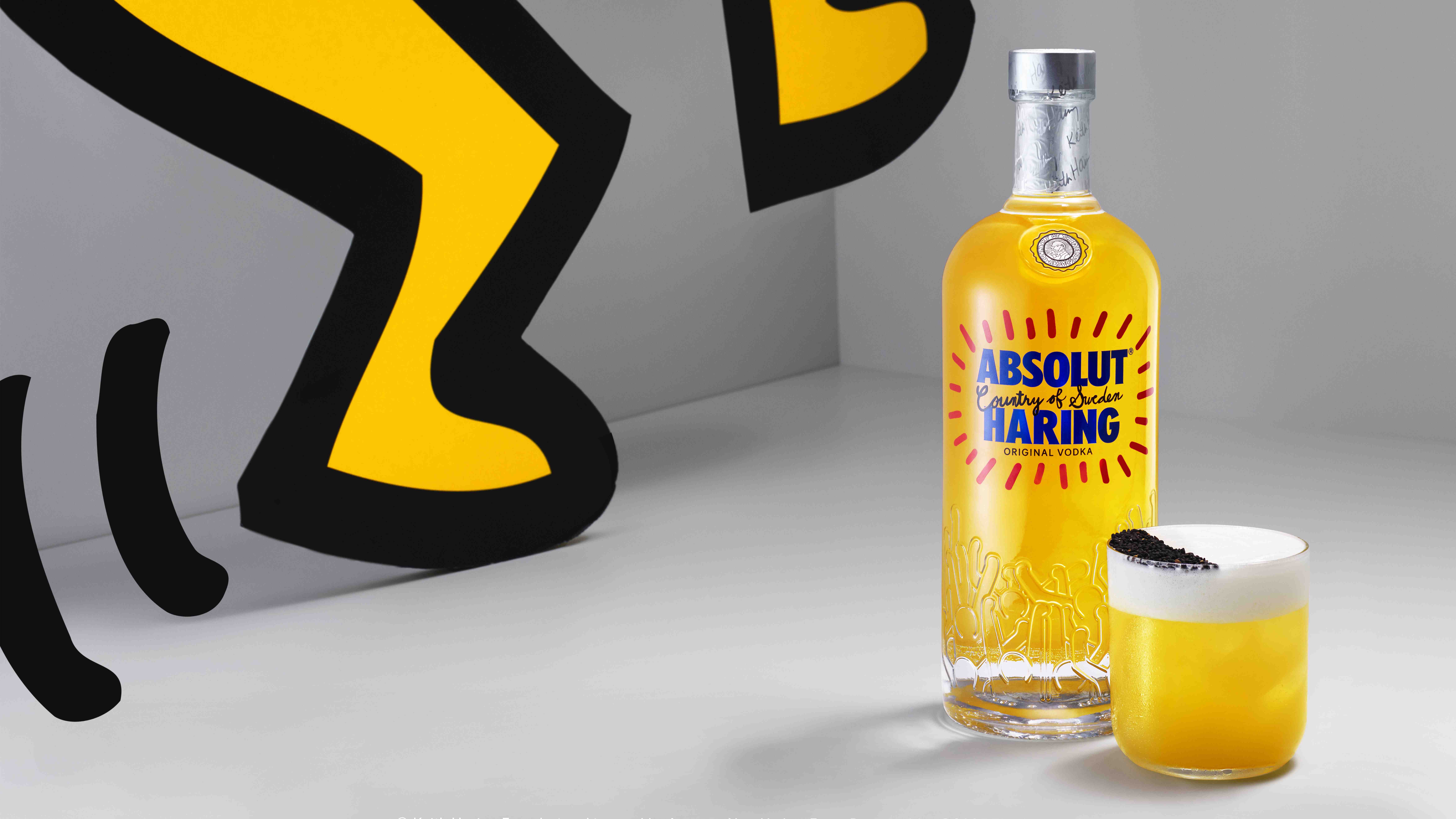 Pop art bottled: Absolut Vodka celebrates Keith Haring with new ...
