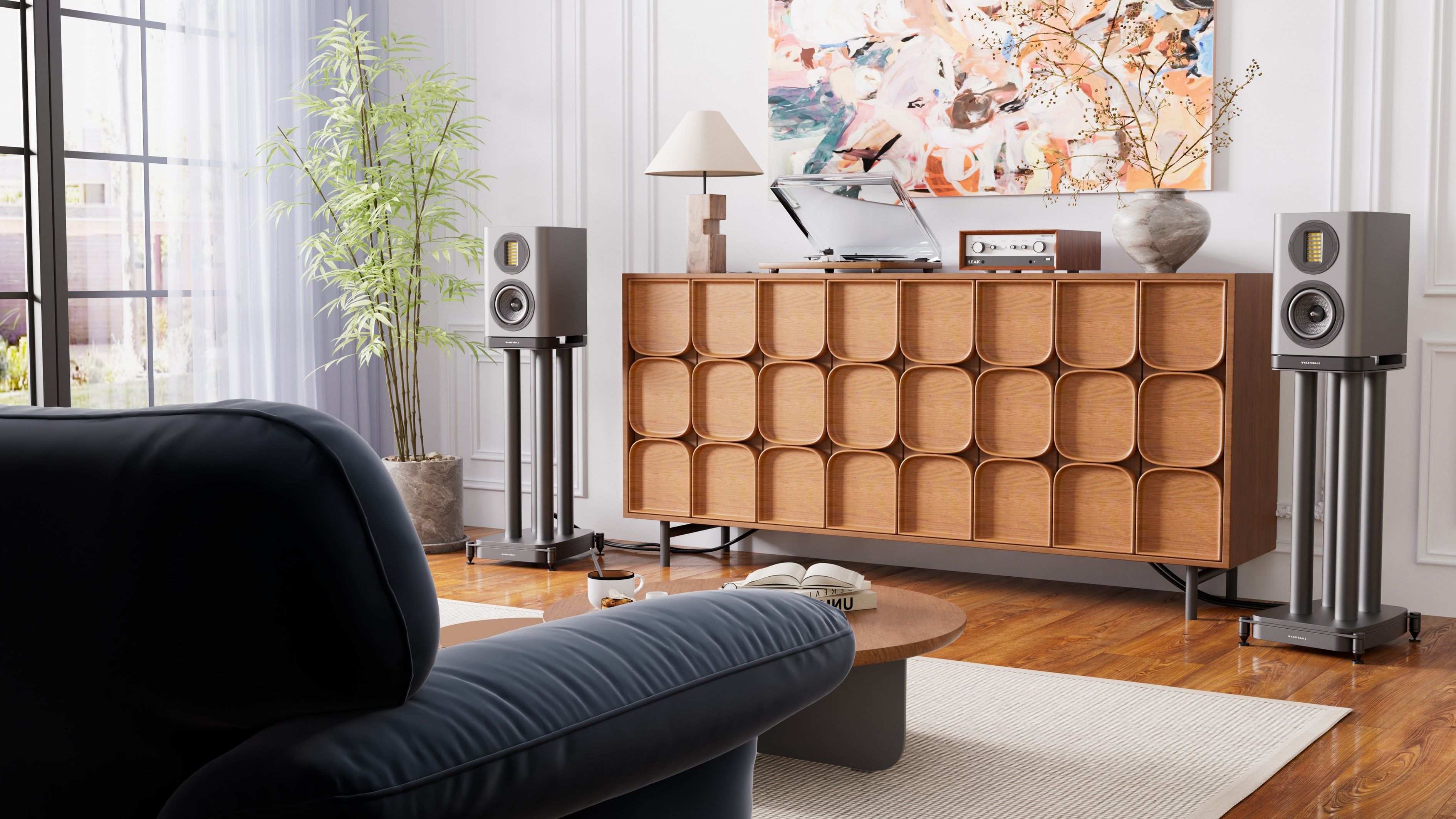 Hi-Fi chic: Wharfedale EVO 5 loudspeakers make great sound a design ...