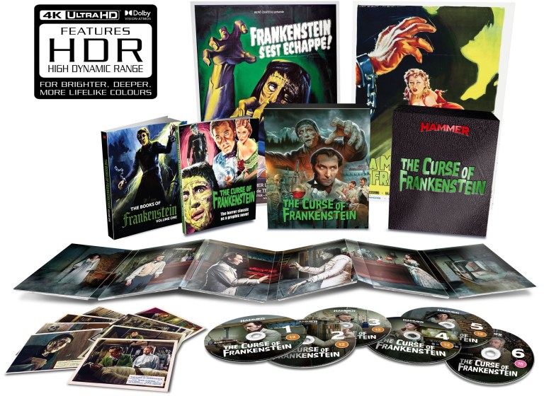 Hammer horror classic The Curse of Frankenstein resurrected for 4K Blu ...