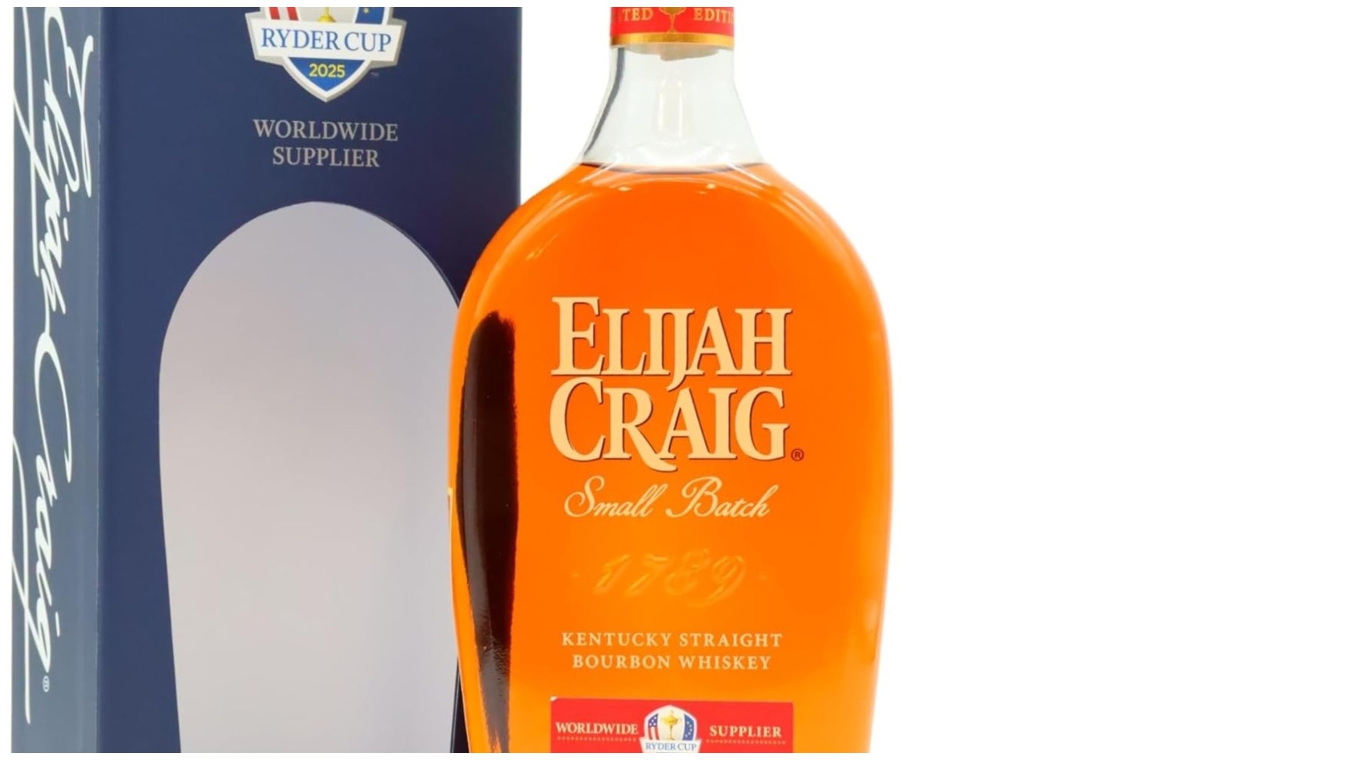 Elijah Craig on par with Ryder Cup 2025 limited edition maple and ...