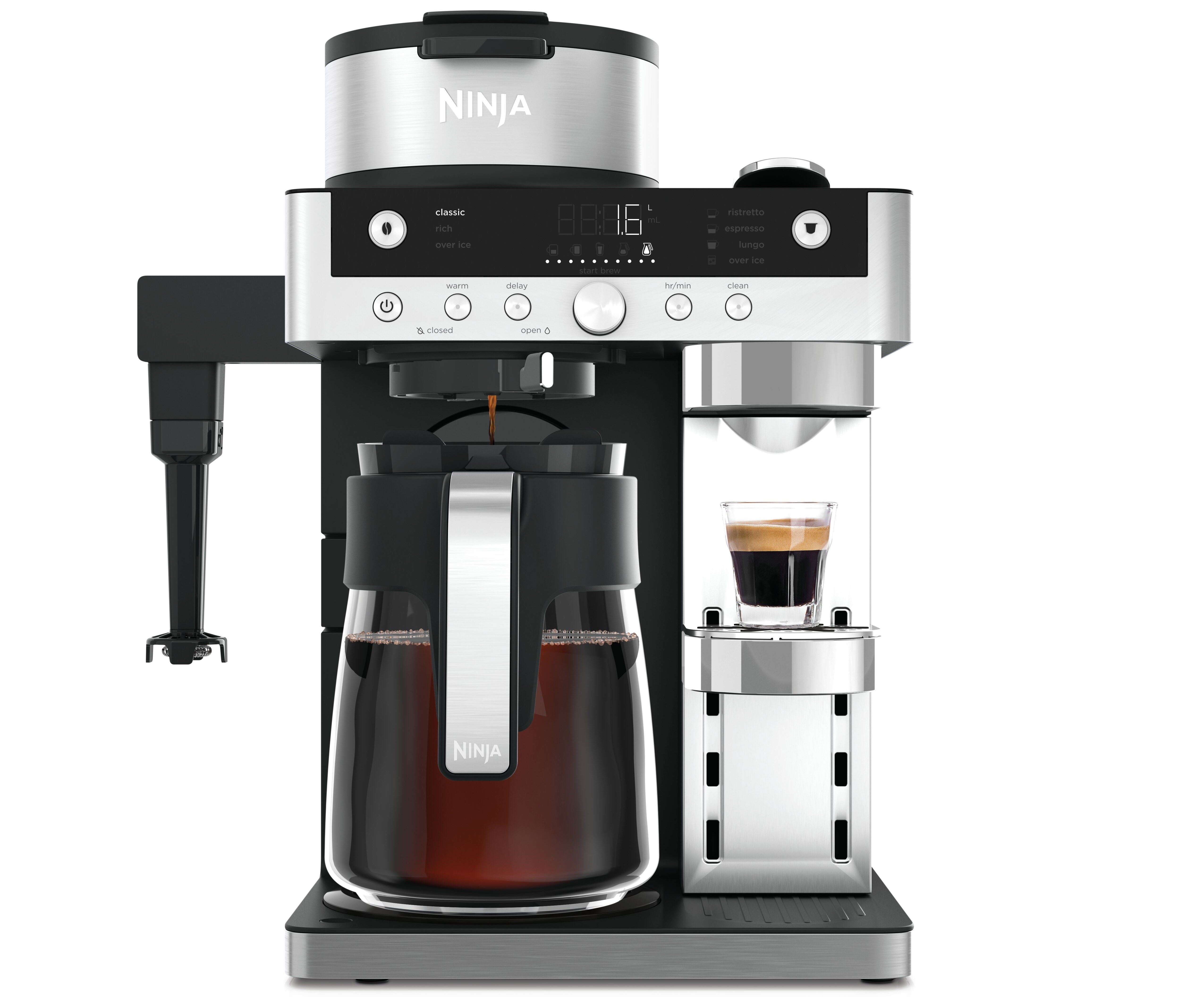 Novel Ninja Prestige DualBrew coffee system combines espresso capsule ...