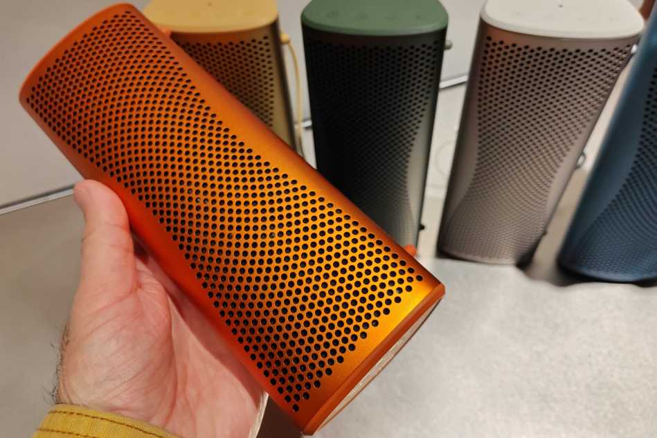 High design meets Hi-Fi sound at KEF Muo Bluetooth wireless speaker ...