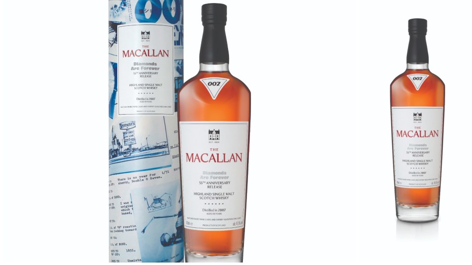 Licensed to thrill: The Macallan marks Diamonds Are Forever with 55th ...