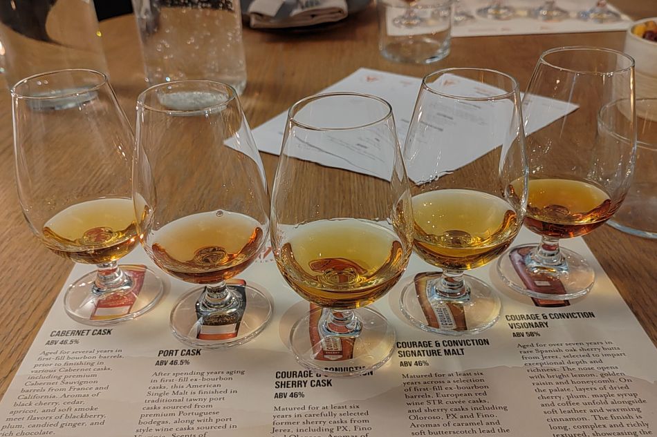 Virginia Distillery stages UK launch with eight strong American single ...